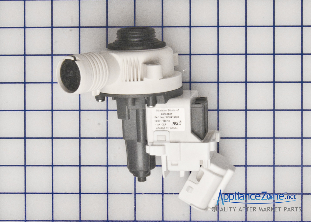 Replacement W10919003 Washer Drain Pump for Whirlpool / Maytag / Amana ...