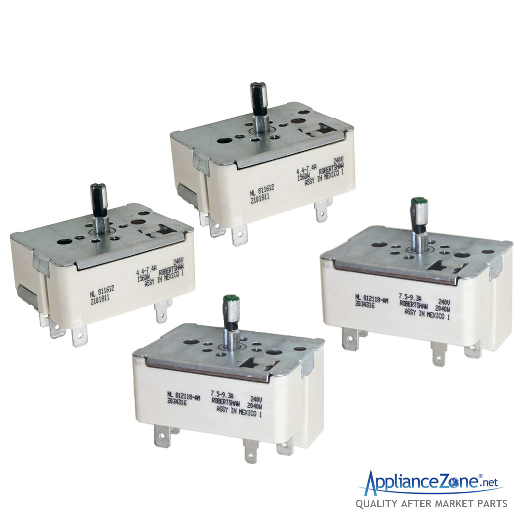 Replacement WB24T10027 WB24T10029 Range Infinite Switch Kit for GE ...