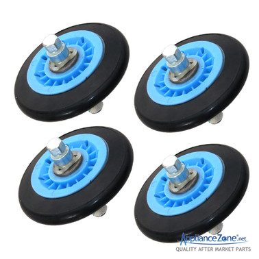 Replacement WE03X10016 (4 Pack) Dryer Drum Support Roller for GE ...