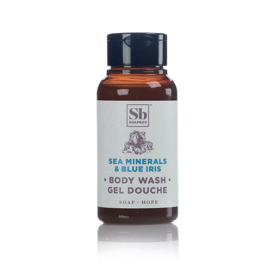 Soapbox Sea Minerals & Blue Iris Bath & Body Care with DoveLok Wall ...