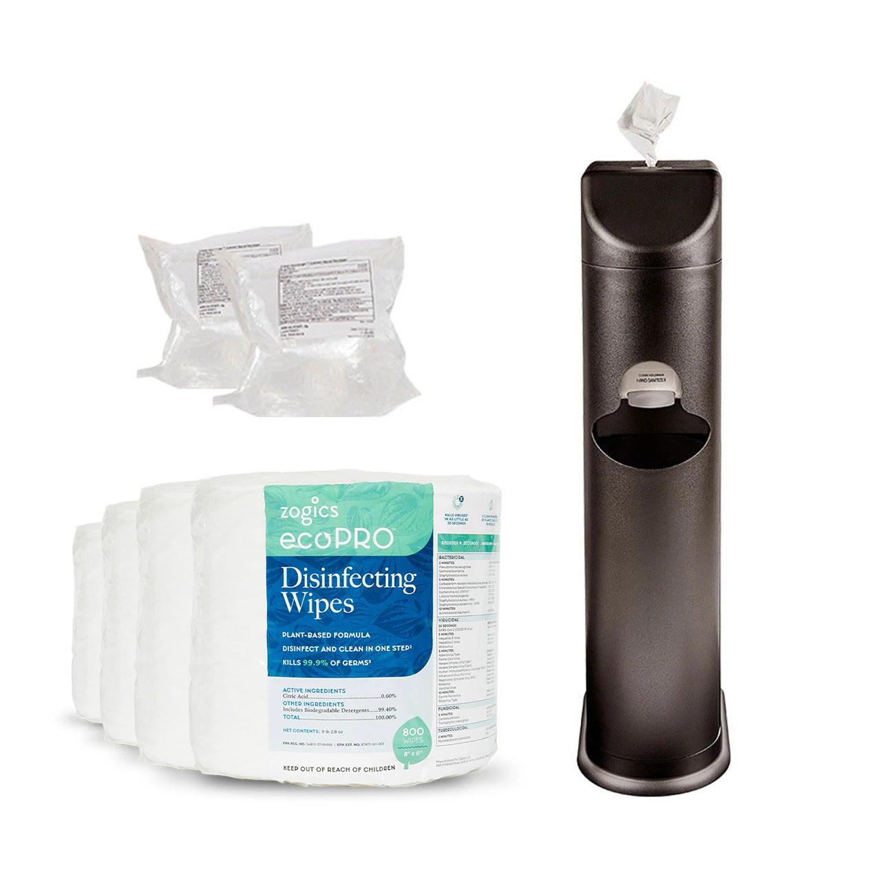 All-in-One Cleaning Station + Plant-Based Wipes | Eco-Friendly Kit