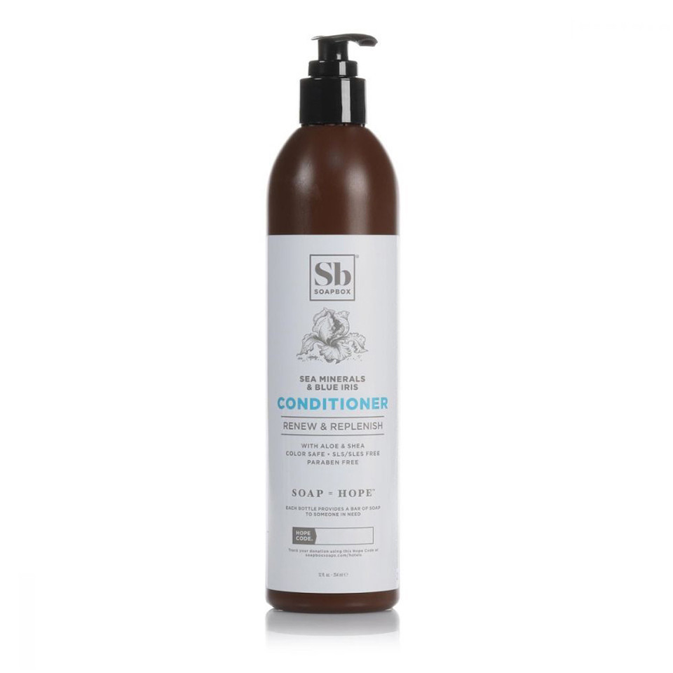 Soapbox Sea Minerals & Blue Iris Travel Size Conditioner