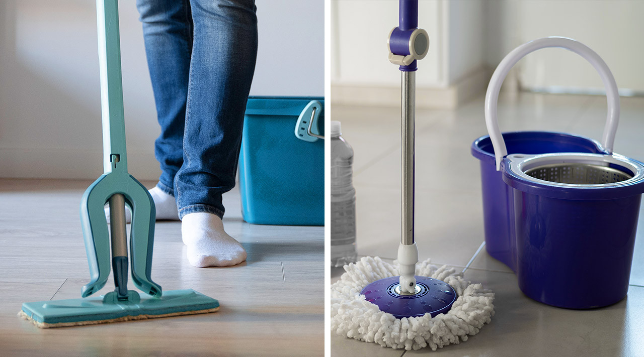 Different Types of Mops Explained: Which is Best? - The Cleaning Station
