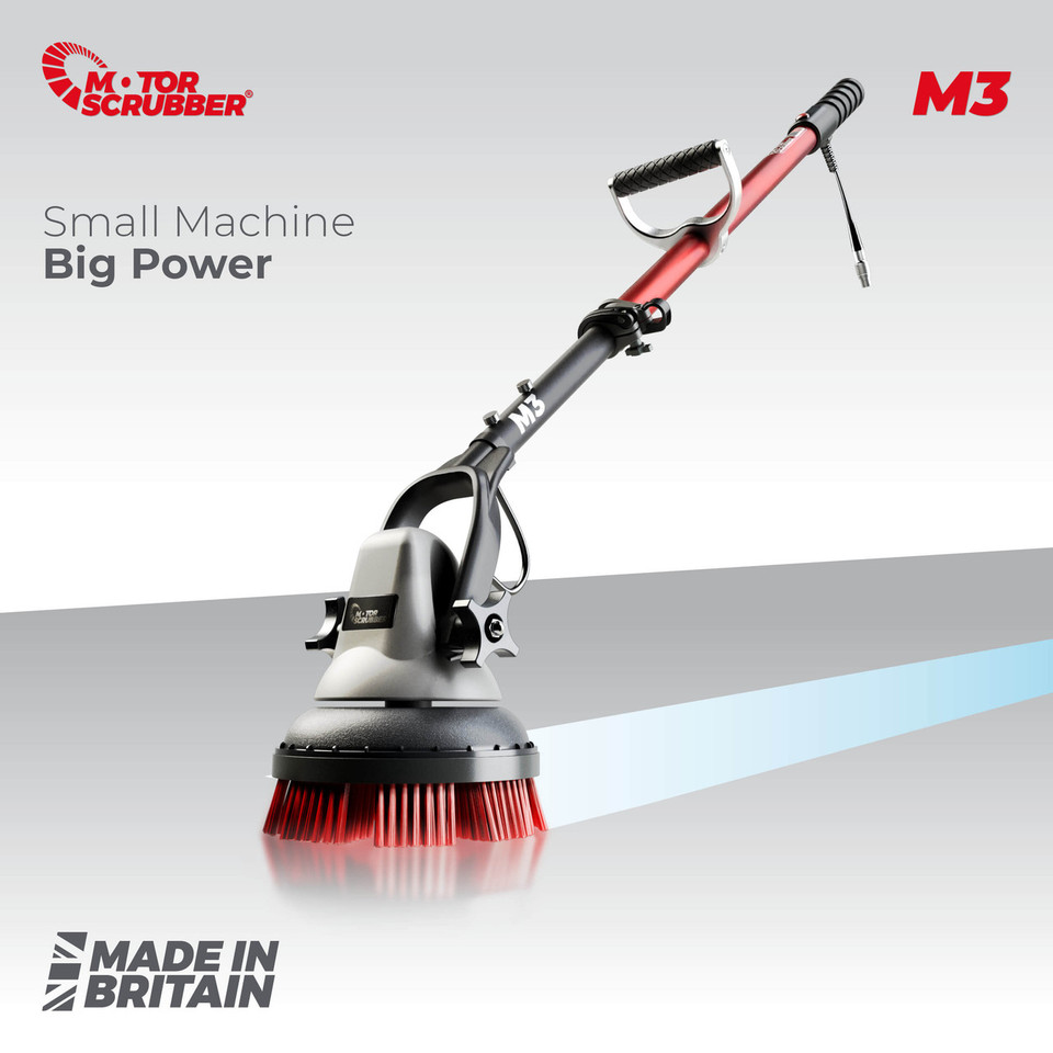 MotorScrubber M3 Floor Scrubber Kit: Clean with Ease | Save Time & Money