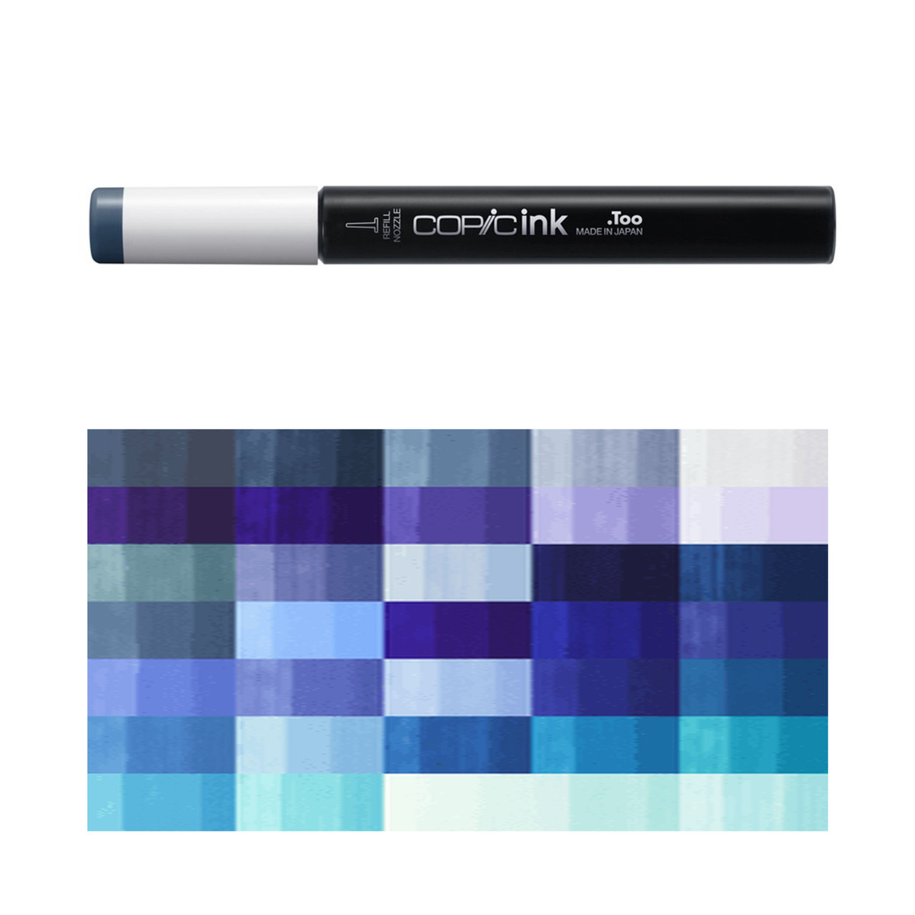 Copic Ink Refills - Blues