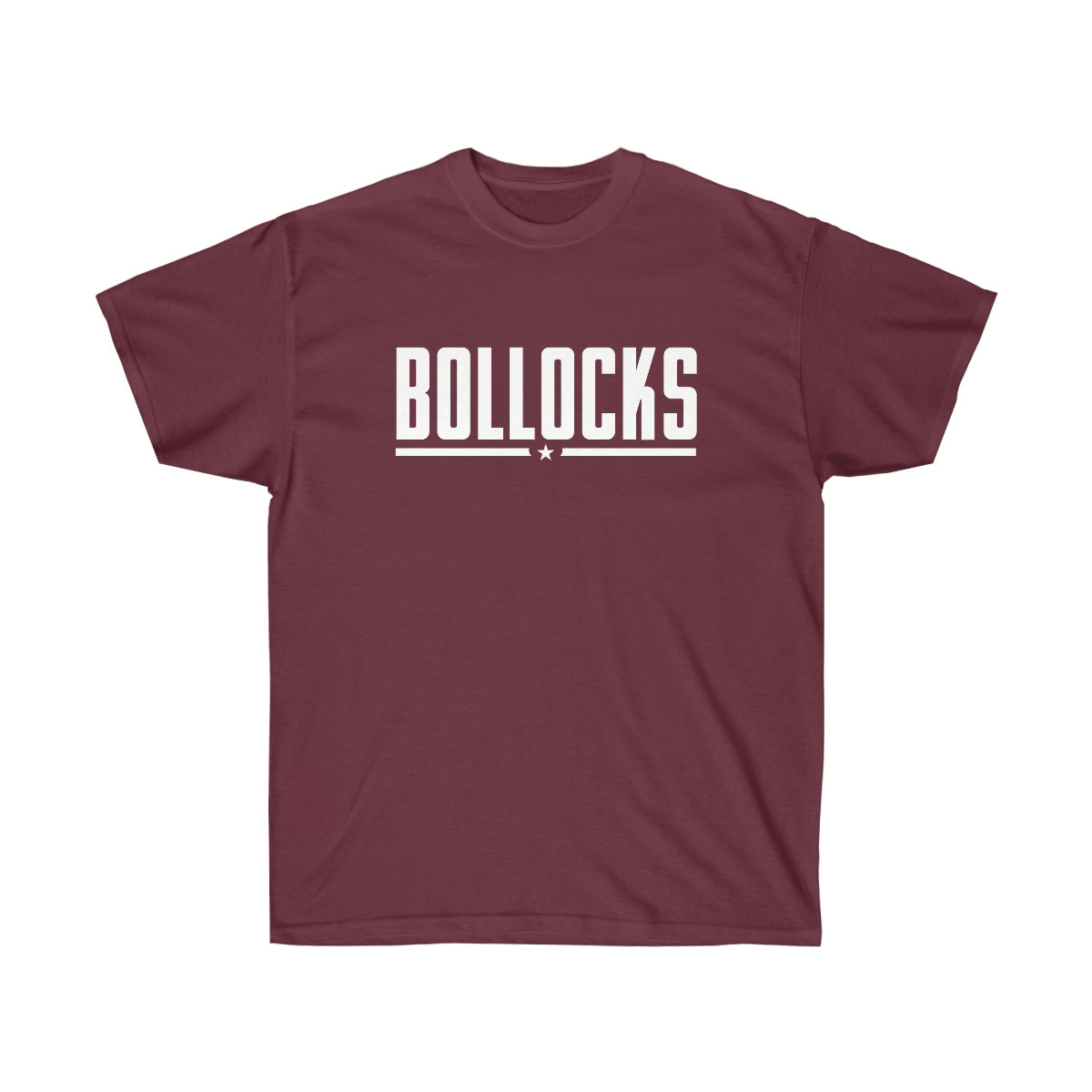 BOLLOCKS Mens Cotton T-Shirt | British Food Depot