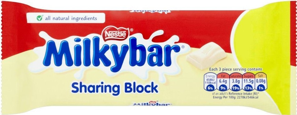 Milky Bar Block 100g