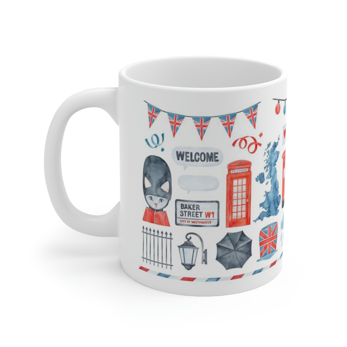 All Things British Ceramic Mug 11oz | British Food Depot