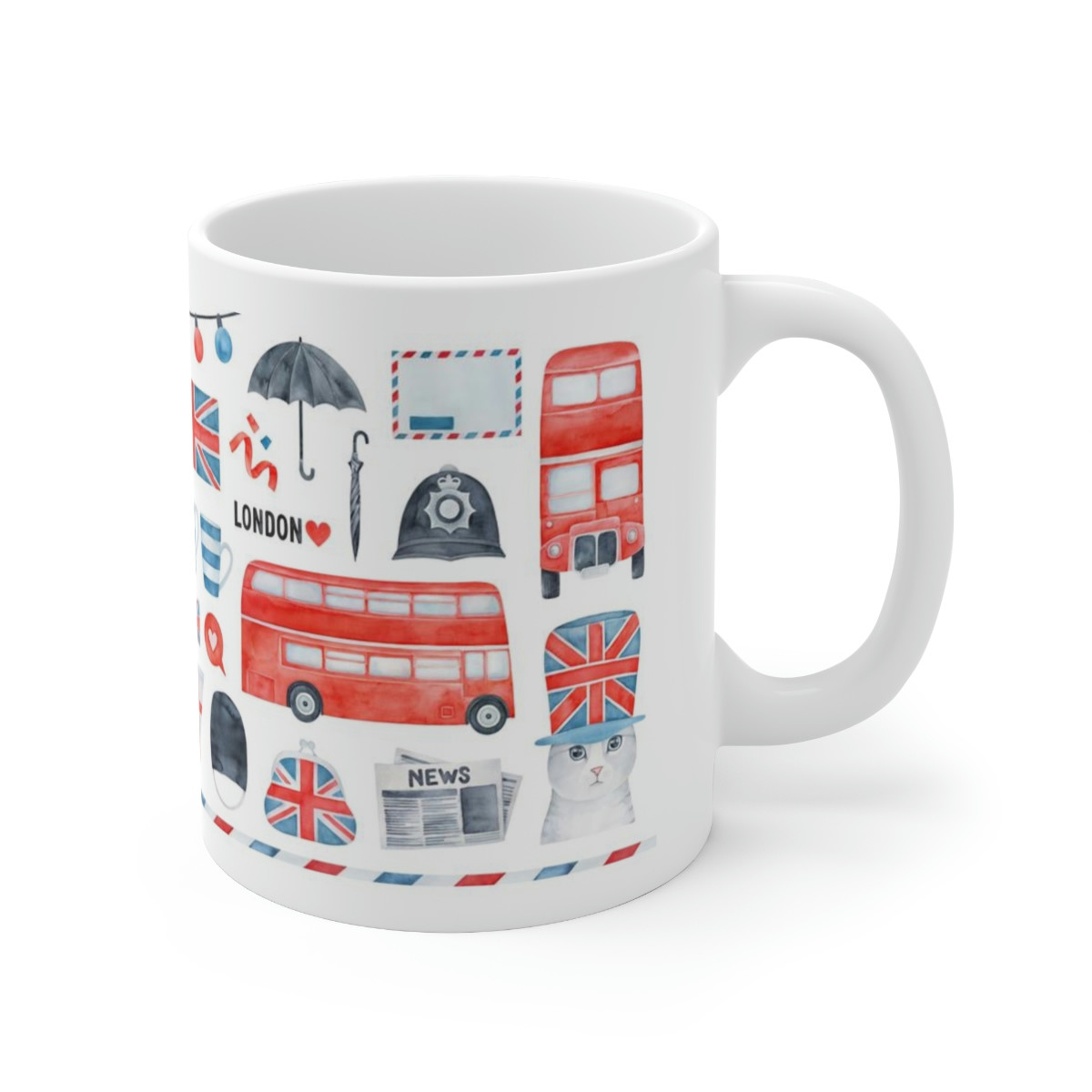 All Things British Ceramic Mug 11oz | British Food Depot