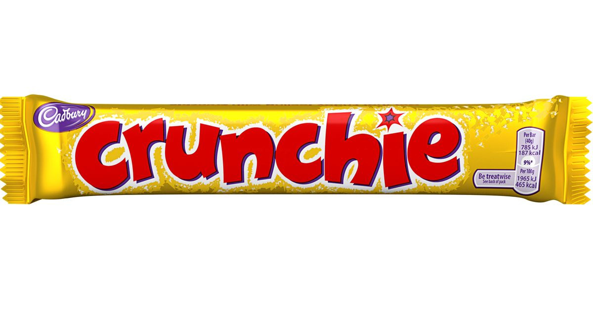 Crunchie Bar 40g - 12 Pack | British Chocolate Candy
