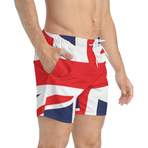 British Flag Swim Trunks | UK Style Swimwear