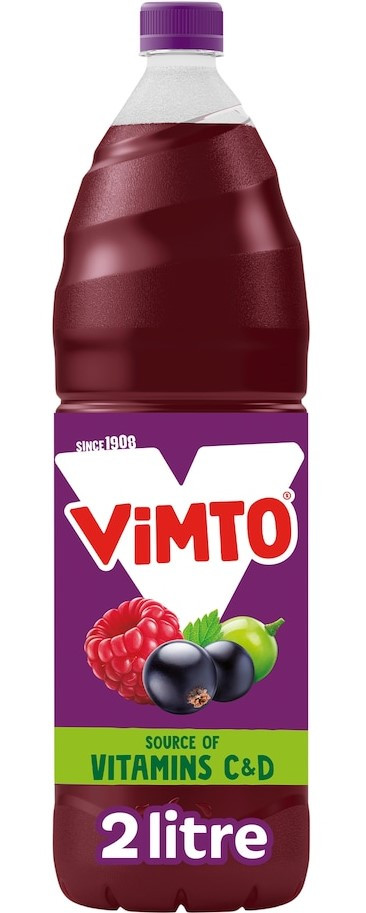 Vimto Original Squash 2L - Refreshing Fruit Drink for All Ages | No ...