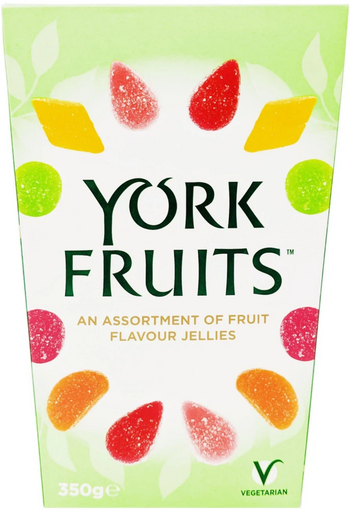 York Fruit Jellies 350g | Traditional British Sweets