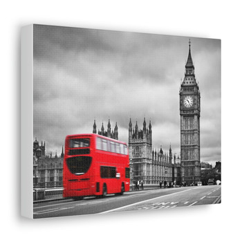 London Bus Canvas Print - British Food Depot