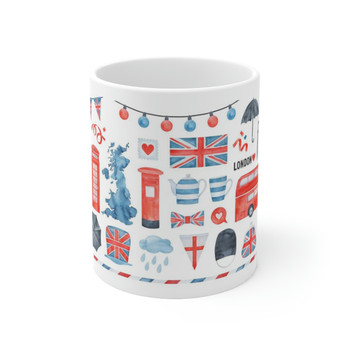 All Things British Ceramic Mug 11oz - British Food Depot