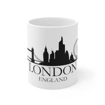 London England Ceramic Mug 11oz - British Food Depot