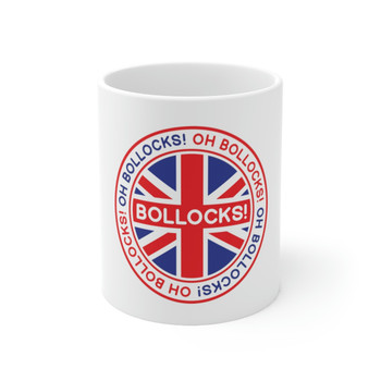 Bollocks Ceramic Mug 11oz - British Food Depot