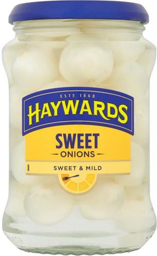 Haywards Silverskin Onions Medium and Tangy 400g