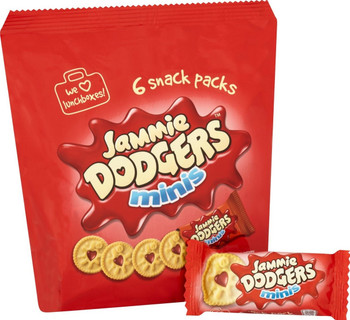 Jammie Mini Dodger Multi-pack 6 x 20g x 8