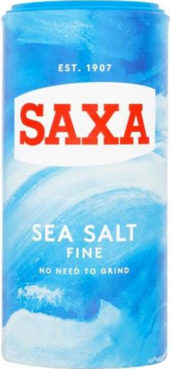 Saxa Fine Sea Salt 350g