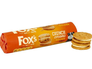 Fox's Golden Crunch Creams 200g x 12 - British Food Depot