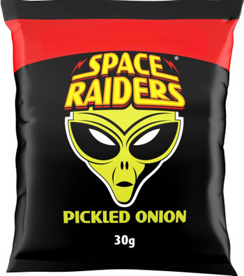 Space Raiders Pickled Onion 30g x 36 - British Food Depot