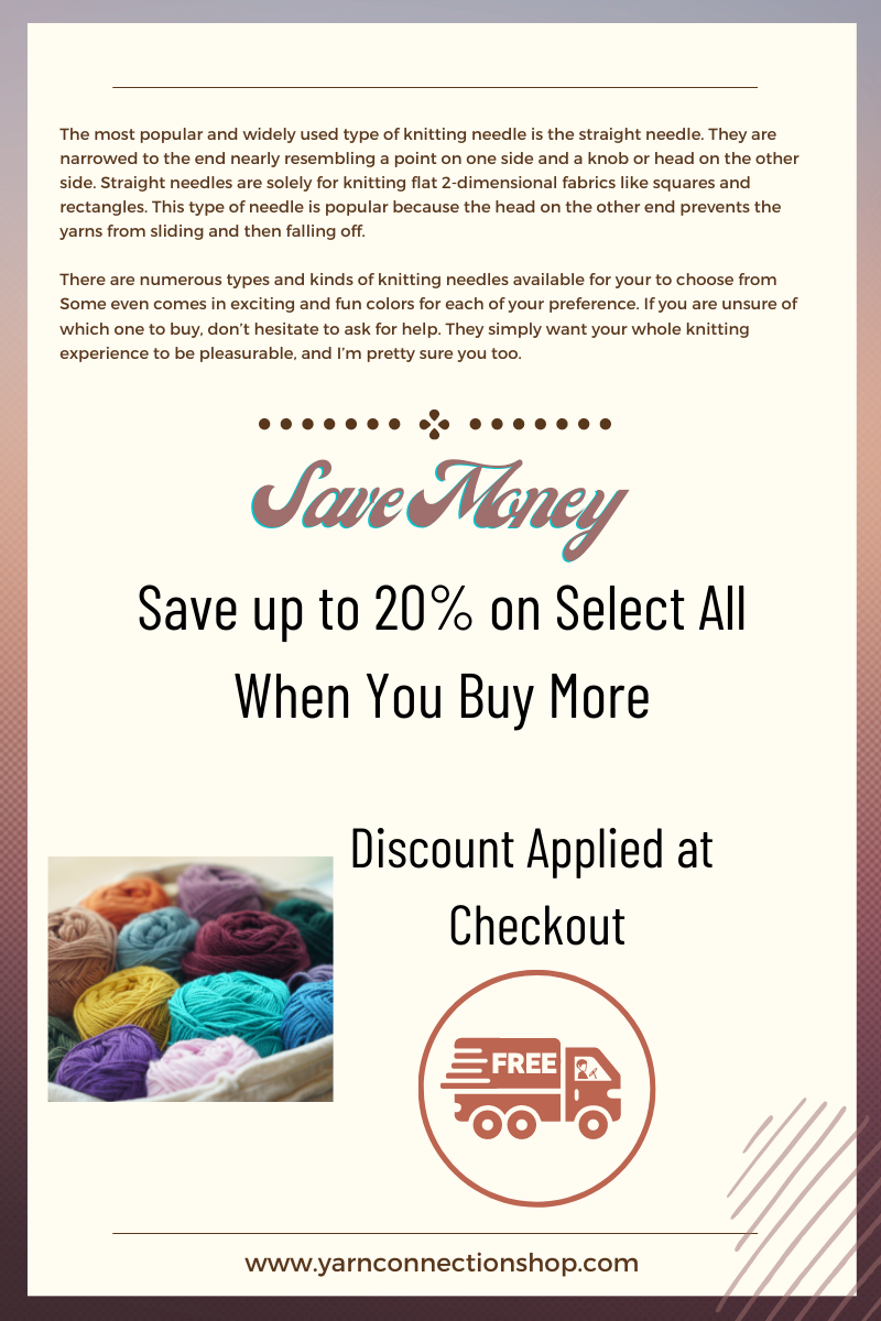 All you need to know about Knitting Needles - Yarn Connection Shop, LLC
