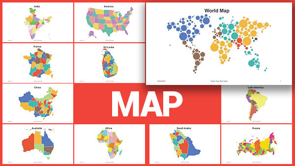 Industry and Design Slides - Slides Design - Maps - Slides365