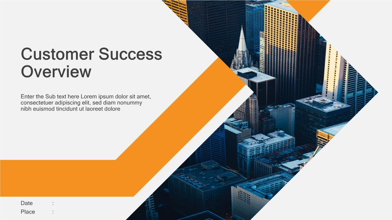 Header Designs - Customer Success Overview - City Top View inside Arrow ...