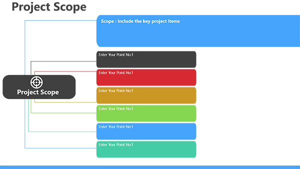 Project Scope - Rectangular vertical sections with key on top