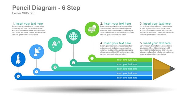 Pencil Diagram- 6 Steps