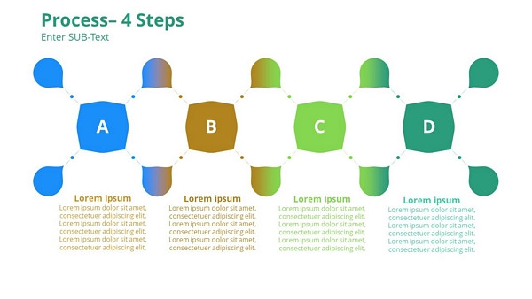 Process Diagram with Hexagon