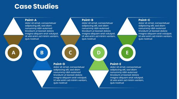 Case Studies - Circle and Diamond design - 5 Steps