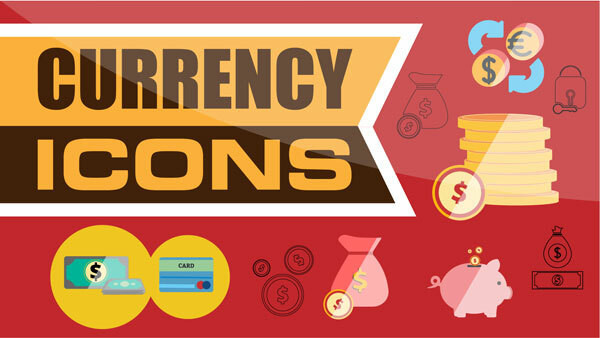 Icons - Currency Icons - Slides365