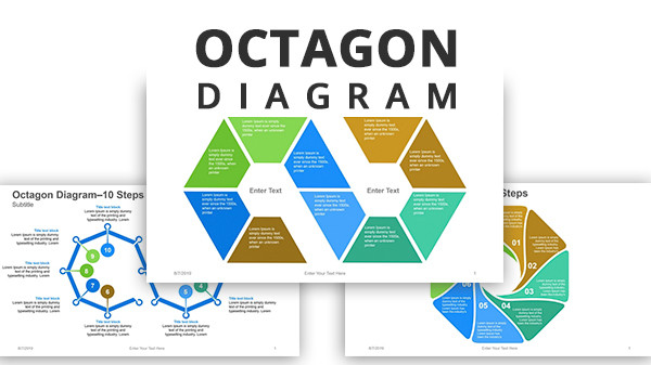 Slides Design - Octagon Diagram - Slides365