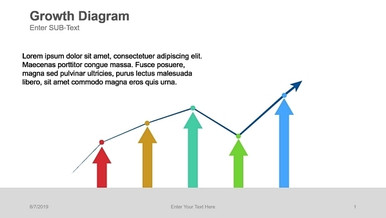 Growth Diagram- 5 Arrows