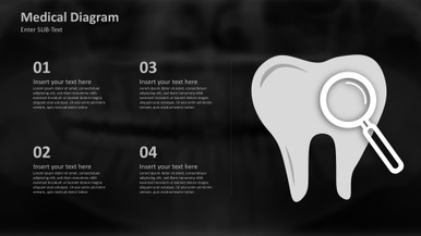 Medical Diagram with teeth