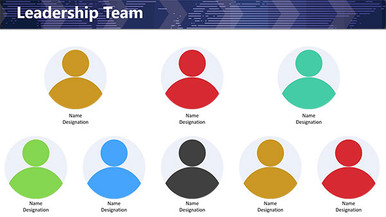 Leadership Team images with 8 Members