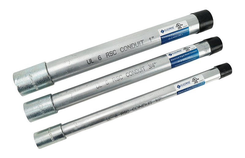 UL797 EMT Conduit - Hot dipped galvanized 1/2"-4" 10 Feet