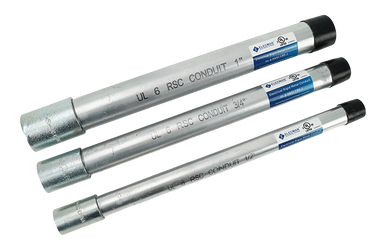 UL797 EMT Conduit - Hot dipped galvanized 1/2"-4" 10 Feet