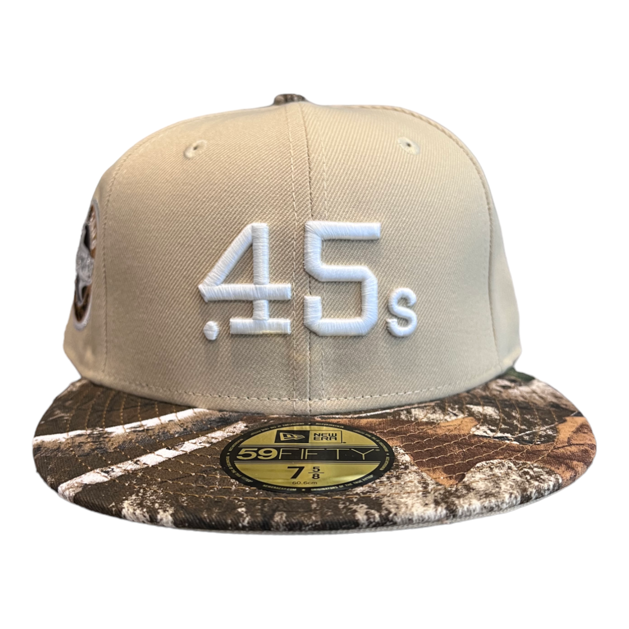 New Era Houston Astros 45's Realtree 59FIFTY Hat 45 Year Anniversary Patch