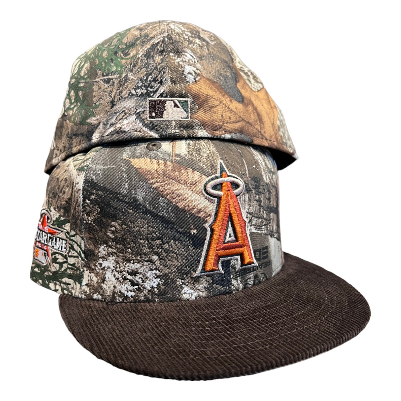 New Era Anaheim Angels Realtree Camo 59FIFTY Fitted Hat 2010 All Star Game