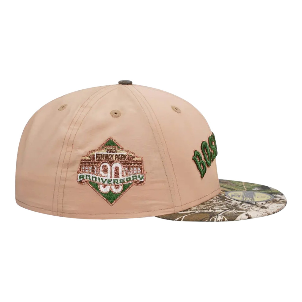 New Era Boston Red Sox Realtree 59FIFTY Fitted Hat 90th Year Anniversary