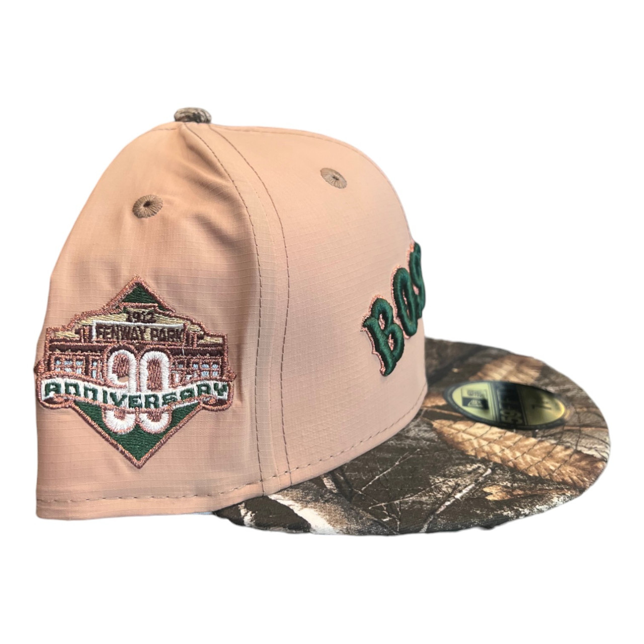 New Era Boston Red Sox Realtree 59FIFTY Fitted Hat 90th Year Anniversary