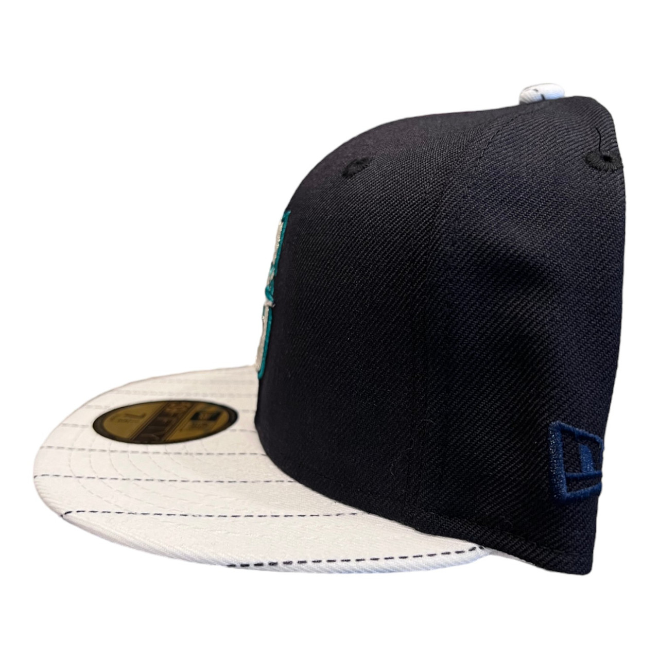 New Era Seattle Mariners Retro Pinstripe 59FIFTY Fitted Hat