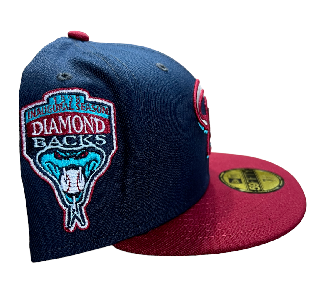 Arizona Diamondbacks 59FIFTY Hat Cap Inaugural Season Side Patch