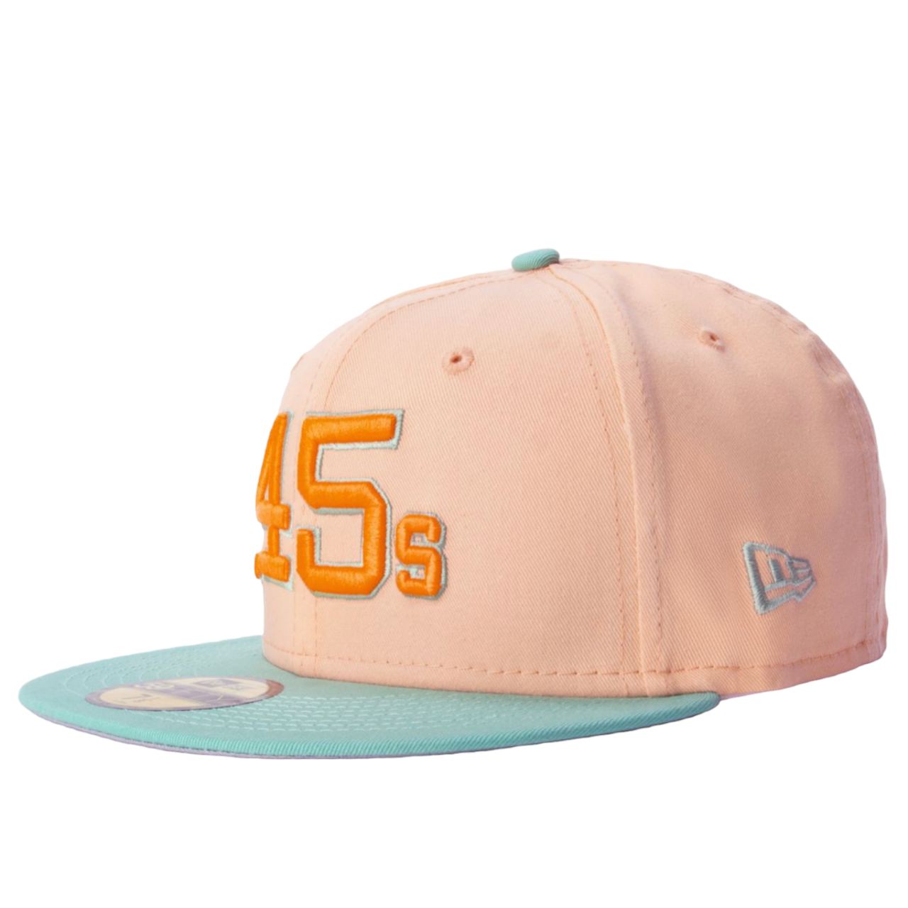 New Era Houston Astros Colt 45's 59FIFTY Fitted Hat Mint / Peach
