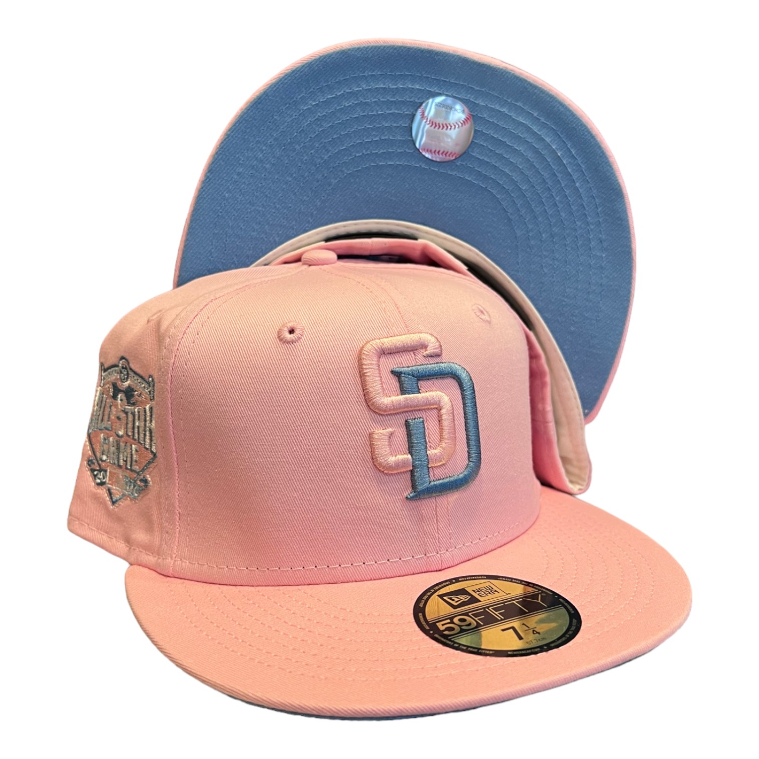 New Era San Diego Padres 59FIFTY Fitted Hat 2016 All Star Game Side Patch