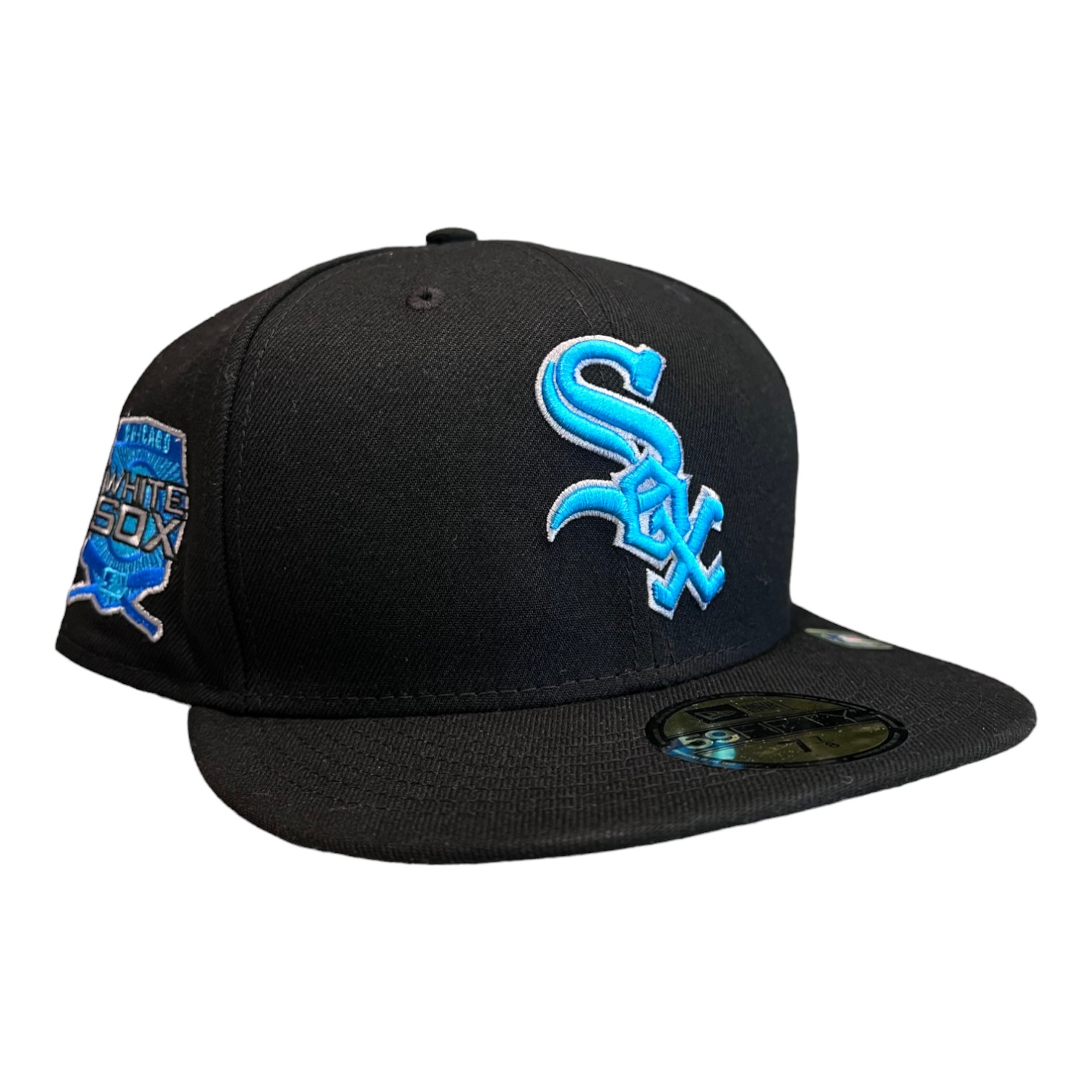 New Era Chicago White Sox 59FIFTY Fitted Hat Cap White Sox Side Patch