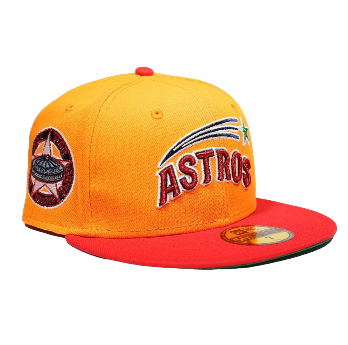 New Era Houston Astros 59FIFTY Fitted Hat Exclusive Astro Dome Side Patch